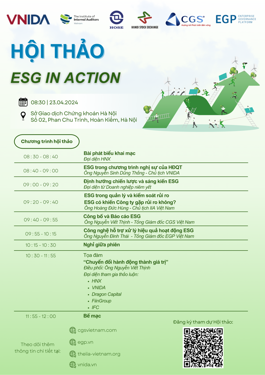 Hội thảo ESG in action - CGS Việt Nam